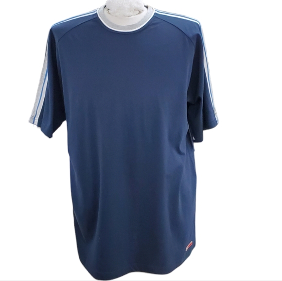 Quiksilver | Shirts | Quicksilver Tee Shirt Mens Xl Navy Blue White ...